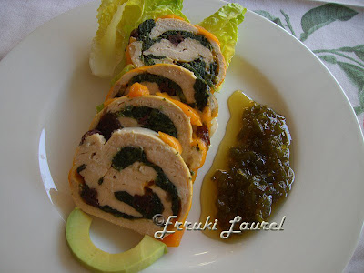 Erruki Laurel: Pechugas de pollo rellenas con espinacas