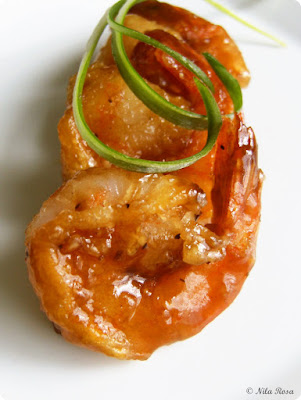 Nila Rosa: Tamarind Glazed Shrimp