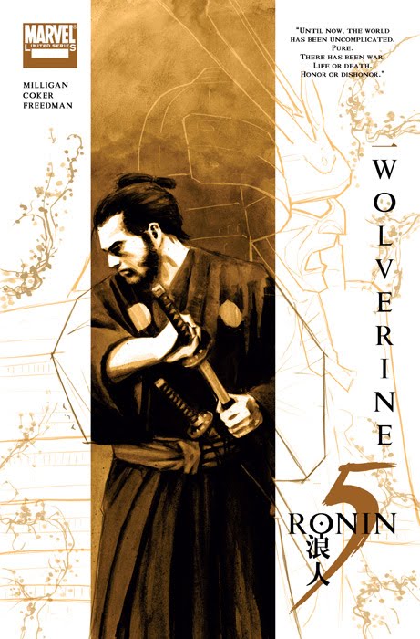 David Aja: 5 Ronin Wolverine Cover Process