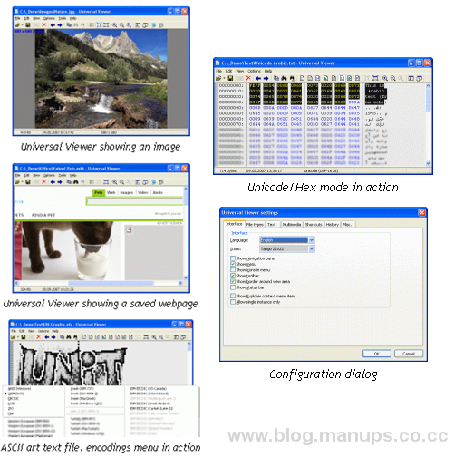 Universal Viewer- open virtually any file format