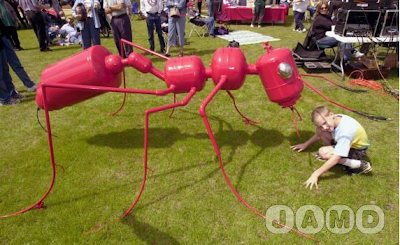 The Other 95%: Giant Ant Sculptures!