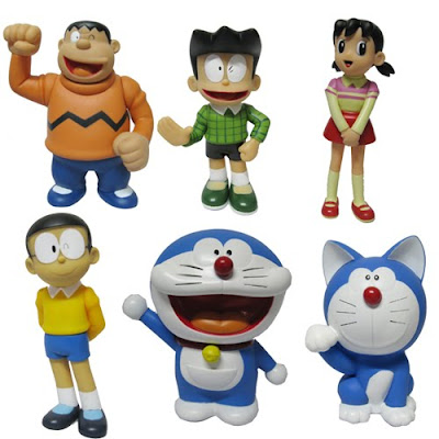 Jham Action Figures: Doraemon Action Figure Set