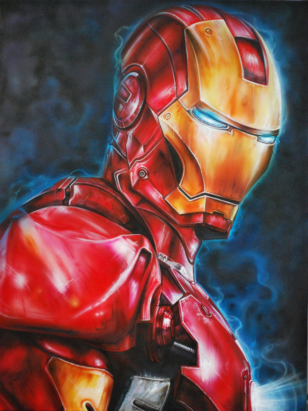 Derek Turcotte Art: The Comic Book Series- Ironman