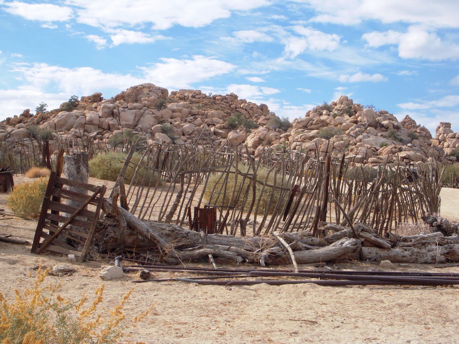 Edge of the Mirage: more Keys Ranch--Joshua Tree National Park