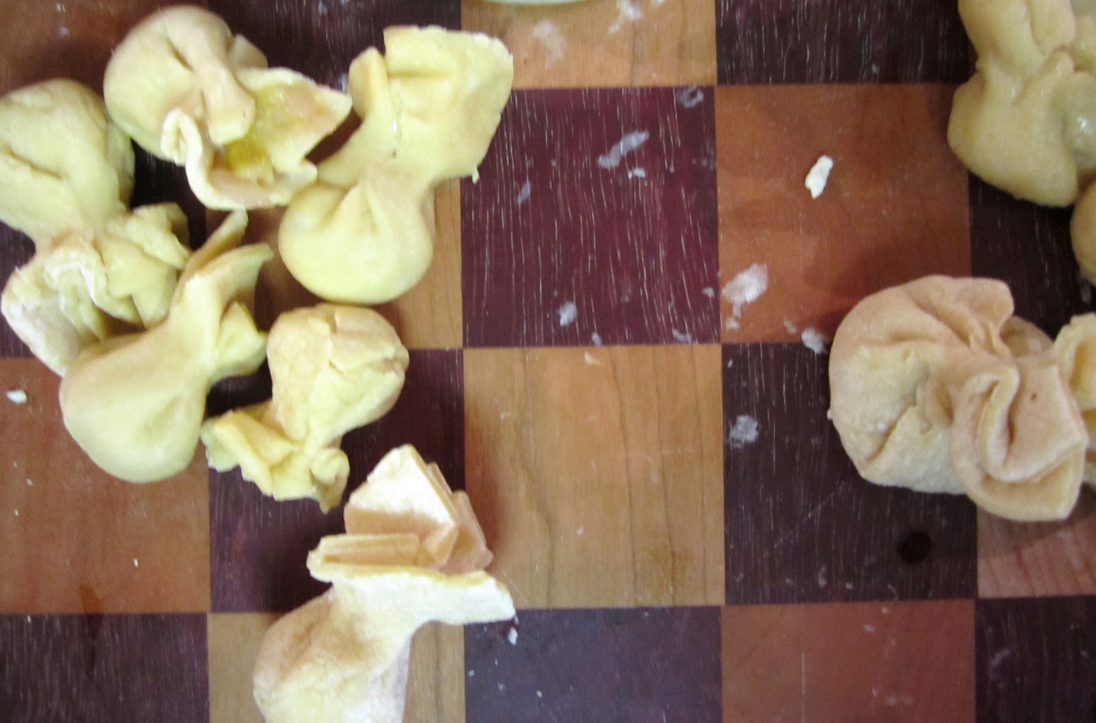 T'was A Dream - Cooking Blog: FIOCCHI - gorgonzola and pear purses of pasta