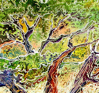American Art Moves!: TREE of LIFE ~ BATIK ~ COMMISSIONED M BALDWIN