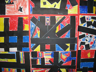Lines, Dots, and Doodles: Mondrian, 1st Grade