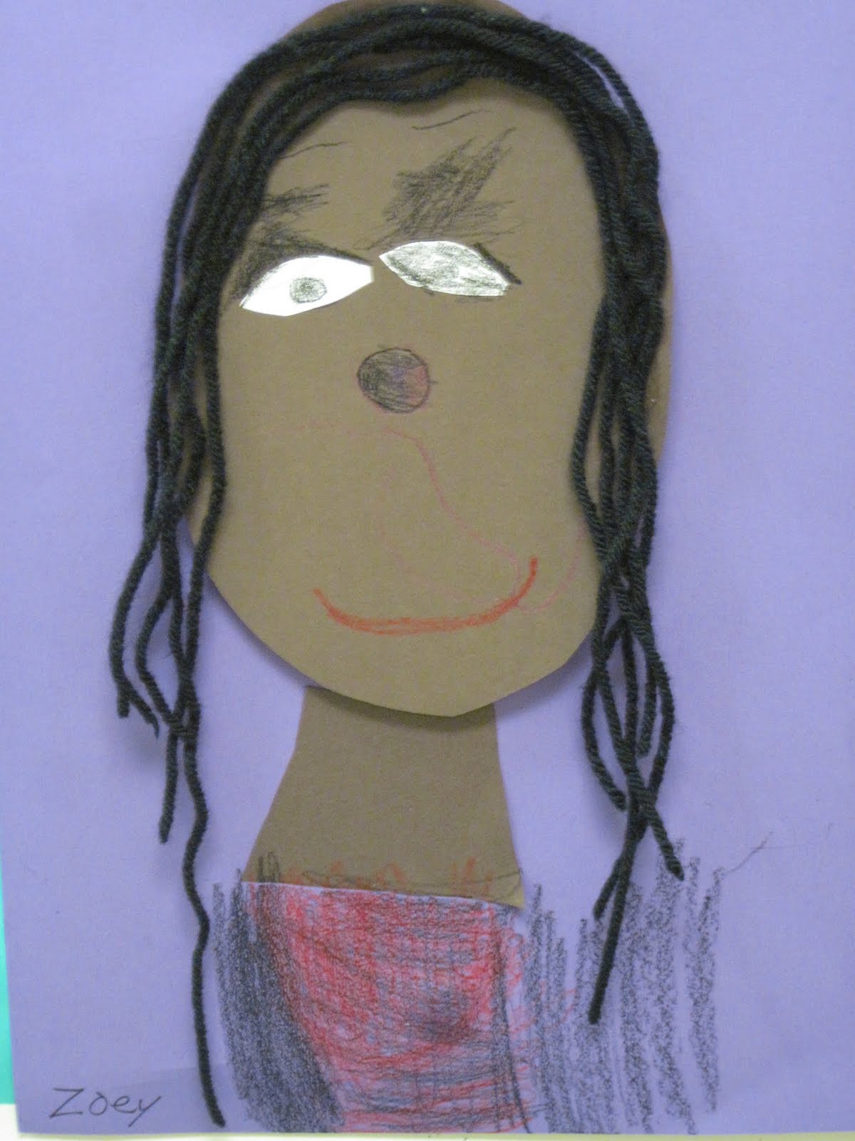 Lines, Dots, and Doodles: Self Portraits, Pre-K
