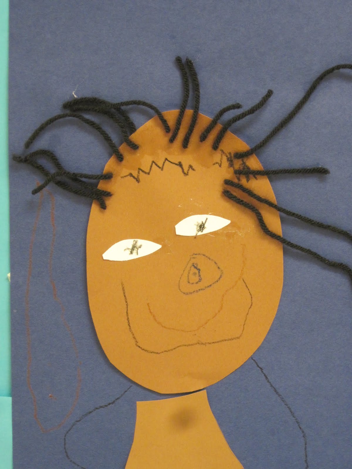 Lines, Dots, and Doodles: Self Portraits, Pre-K
