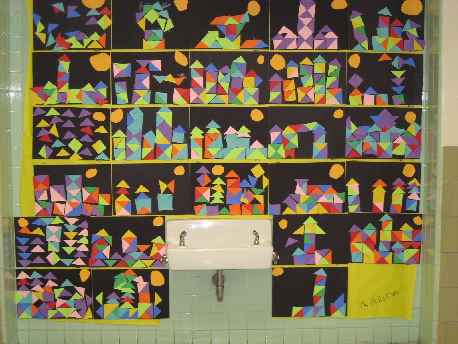 Lines, Dots, and Doodles: 1st Grade, Paul Klee Project