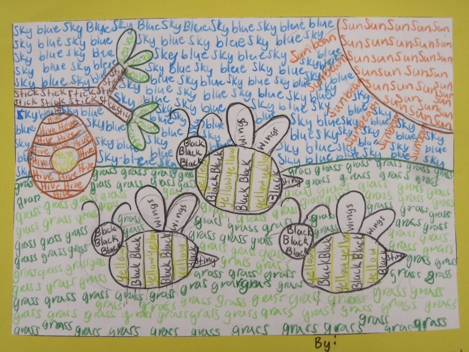 Lines, Dots, and Doodles: Calligrams, 5th Grade