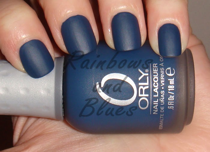 Rainbows and Blues: Orly - Blue Suede