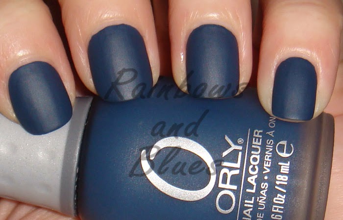 Rainbows and Blues: Orly - Blue Suede