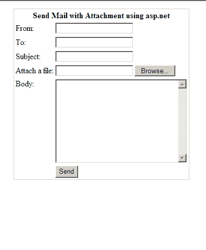 how to send mail with attachement in asp.net - ASP.NET,C#.NET,VB.NET,JQuery,JavaScript,Gridview