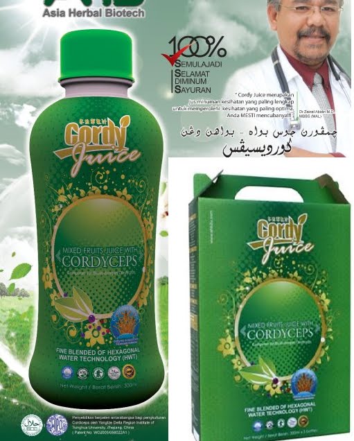 CORDY JUICE 4U: Testimoni Jus Cordy - Athma & Sakit Saraf