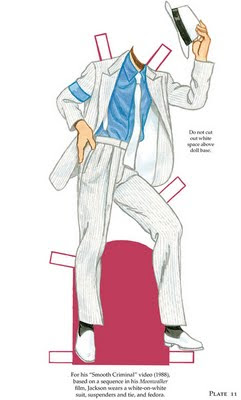 The Paper Collector: Michael Jackson Paper Doll