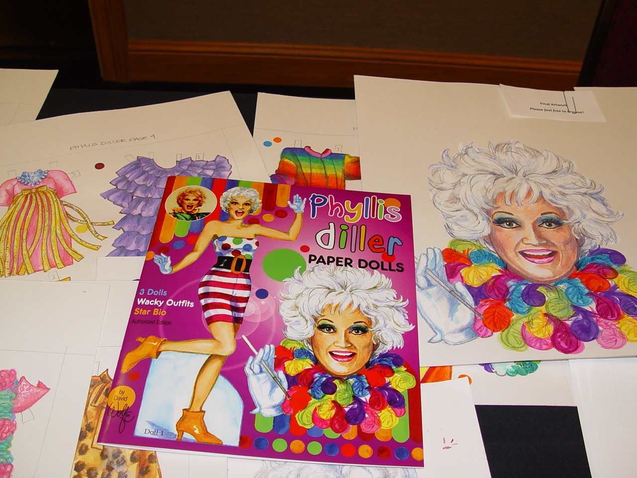 The 2009 Paper Doll Convention Archive: Artist: David Wolfe