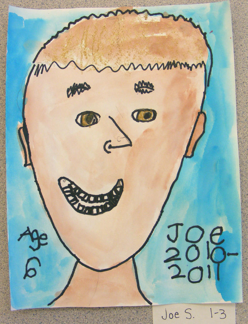Suffield Elementary Art Blog!: 1st Grade Art to Remember Portraits