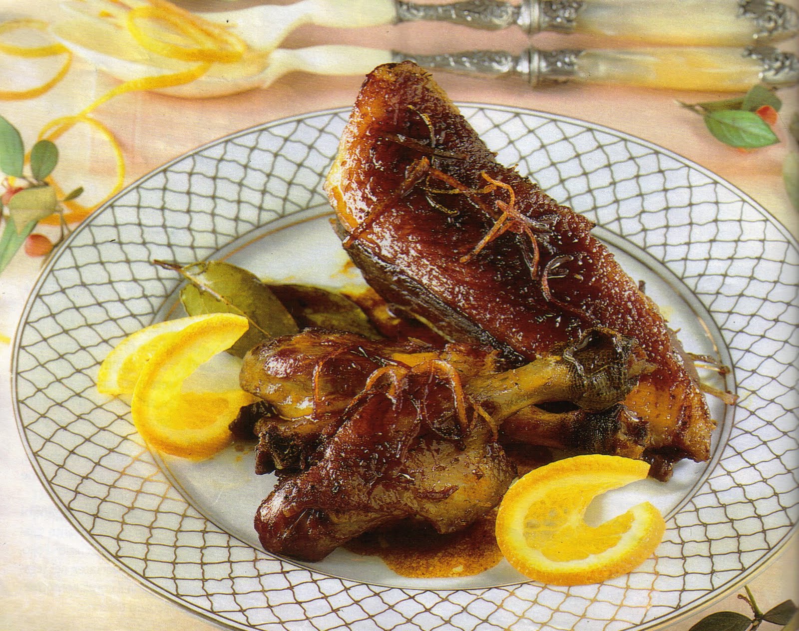 Anatra brasata all'arancia. | La cucina di Susana