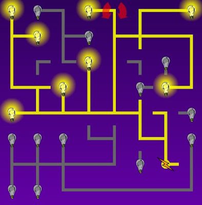 Lsattr_Nix~..·*@*·.: Electronic Light Puzzle Game