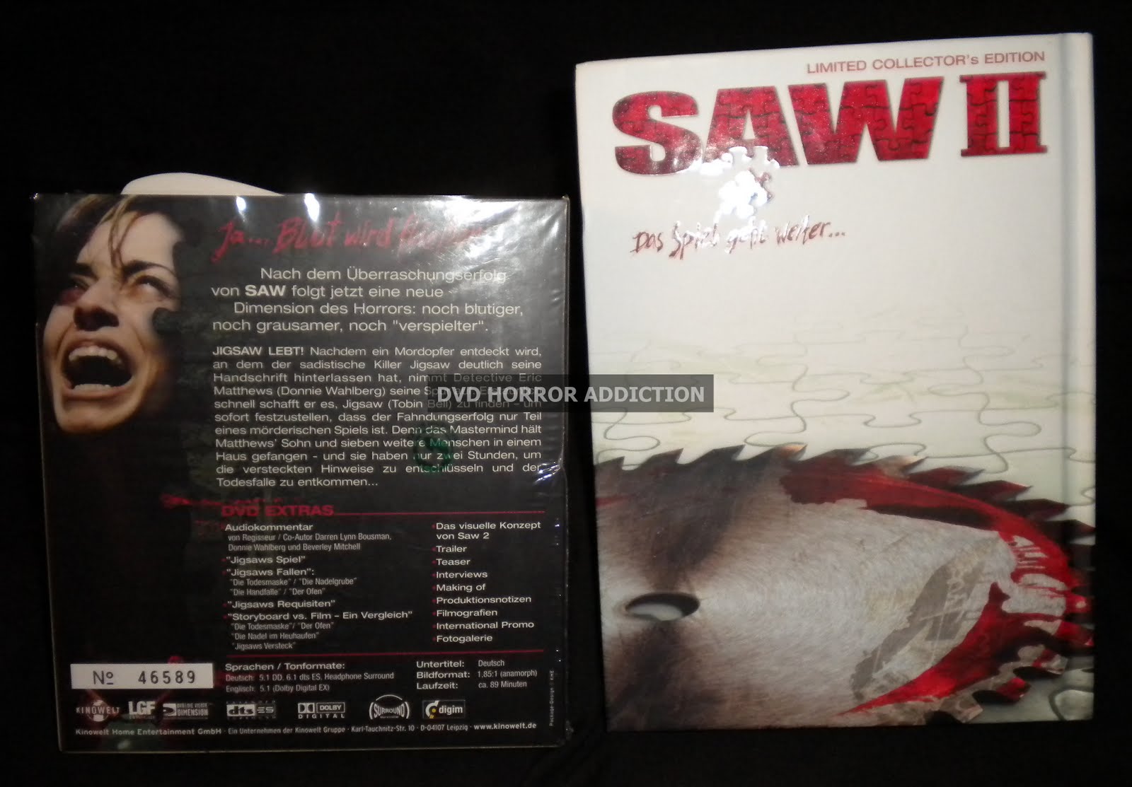 Saw 2 dvd cover art - pokertata