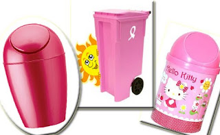 pink stuff #54: pink garbage can|Pink Stuff Galore!