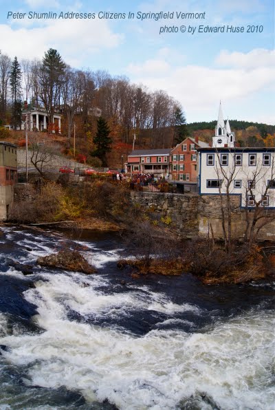 Springfield Vermont - City of Lights: October 2010