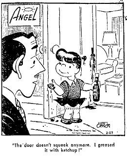 Cool-Mo-Dee: Angel (1950's Comic Strip)