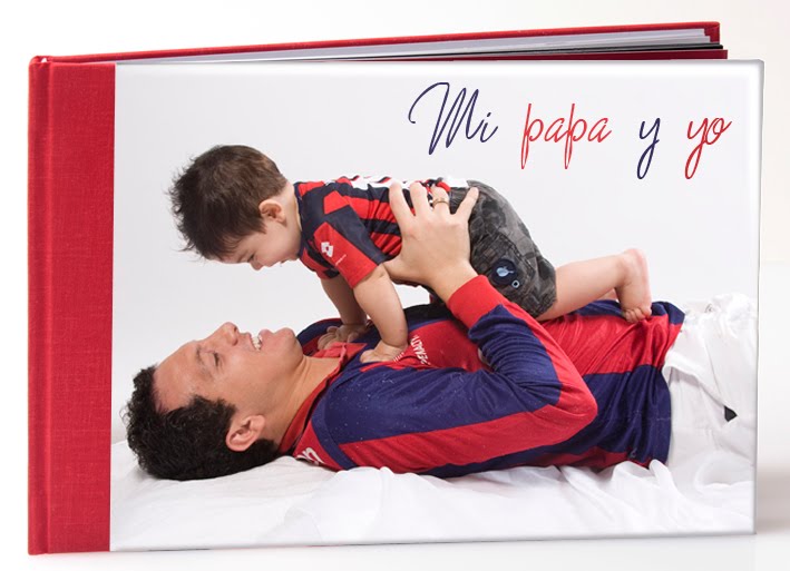 PRINTBOOK / FOTOLIBROS: REGALALE UN LIBRO A PAPA / PROMO DIA DEL PADRE