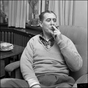 Vintage Leafs: Busher Jackson, chillaxin'.