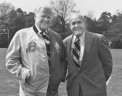 Vintage Leafs: Ballard & Clancy at a Ti-Cats practice