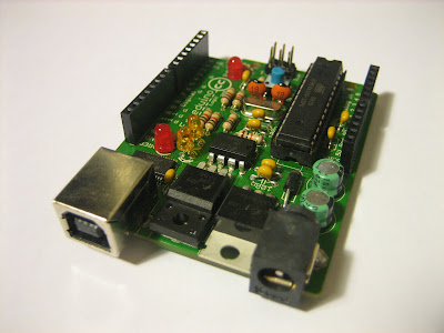 DS18S20: The arduino board (Freeduino CC)