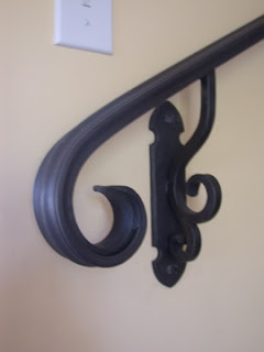 Jill Turman Artist Blacksmith: Iron Handrail
