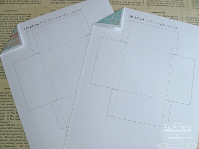 Mel Stampz: Baby Bump MFT--3x3 Box (pictorial)