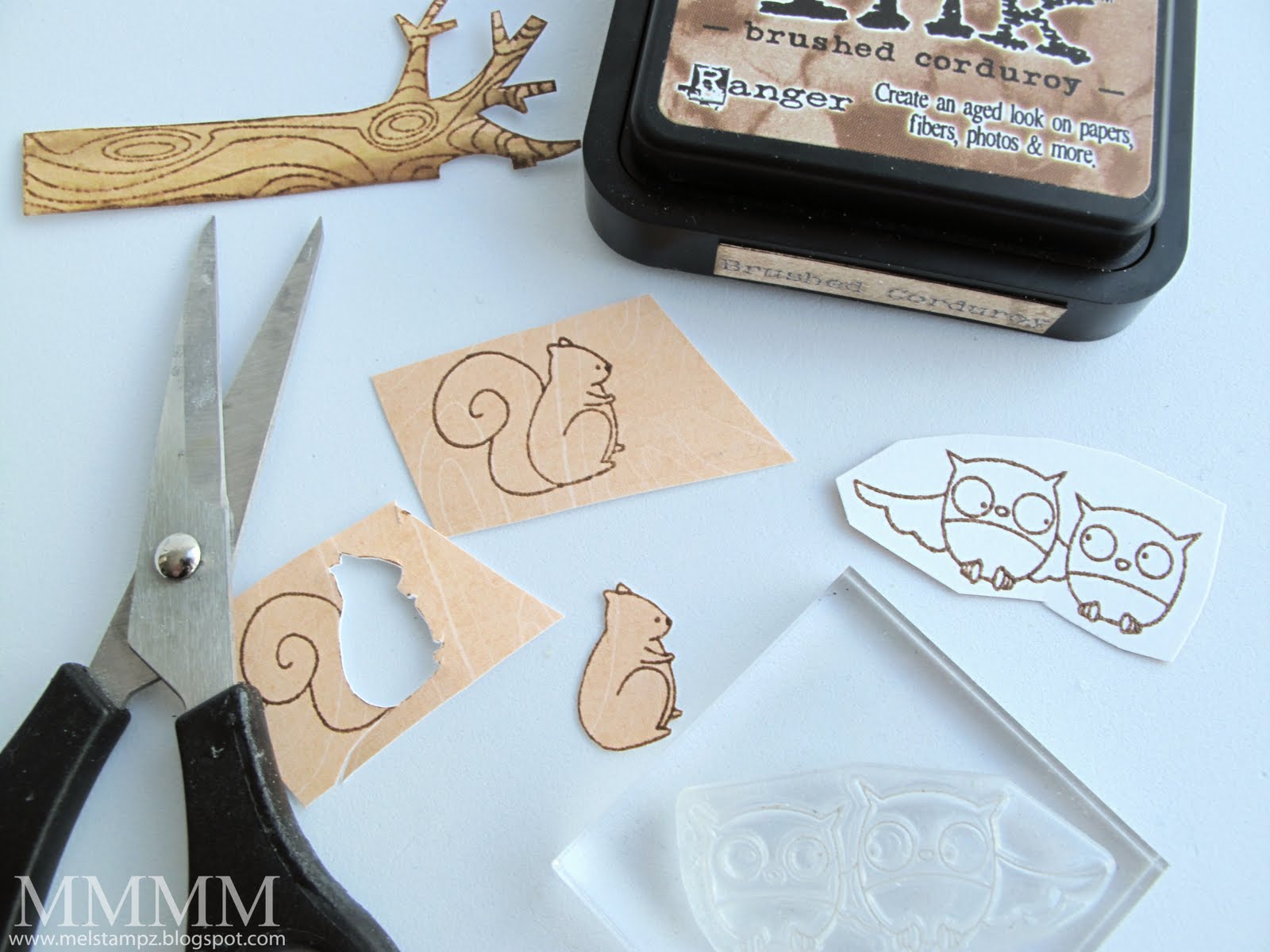 Mel Stampz: New MFT Set & Templates--- Sheltering Tree 4.5" box