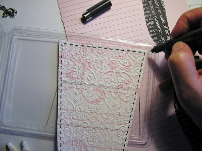 Mel Stampz: Teresa Collins "Journal it Girl" purse box & calendar set