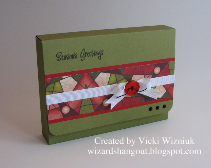 Wizard's Hangout: Clutch-style A2 Card Box and Cards Wizard's Hangout: Clutch-style A2 Card Box and Cards