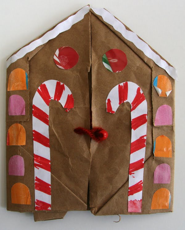 susangaylord.com: Gingerbread House Accordion Book