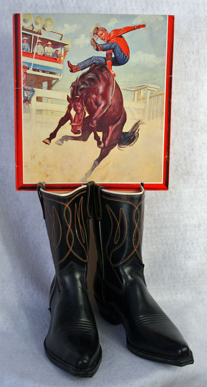 Ballyhoo Vintage News: Acme Cowboy Boot Ad Campaign