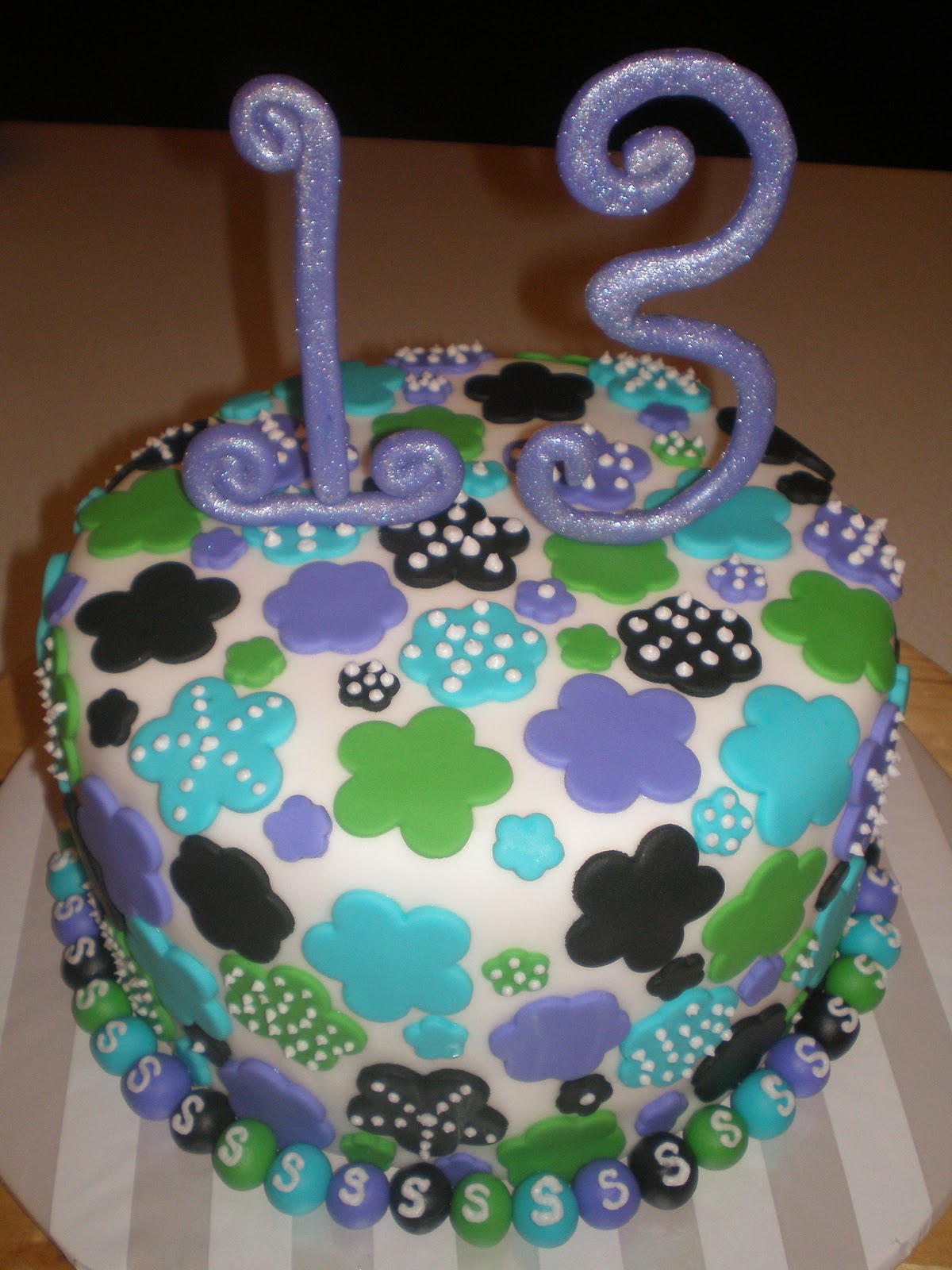 Creative Cakes by Moriah: Skittles 13th Birthday Cake!!