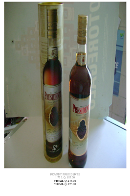 Productos Importados: Brandy Presidente