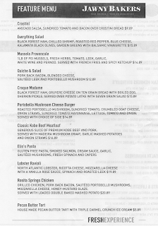 Jawny Bakers Blog: Jawny Bakers Feature Menu (Nov-Dec)