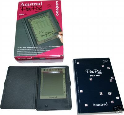 Retro Treasures: The Amstrad PenPad PDA 600