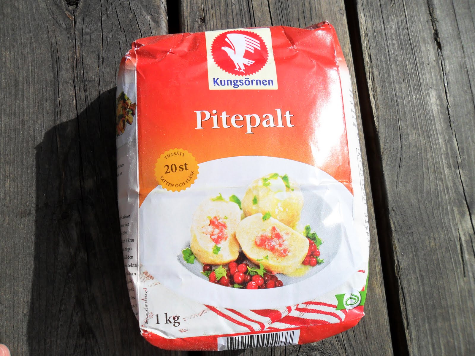 Vardag med Nordefors: Pitepalt - paltmix från Kungsörnen