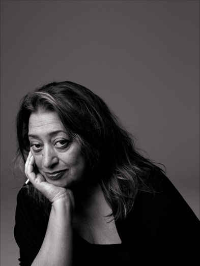 In architectural terms.: a day with Zaha Hadid