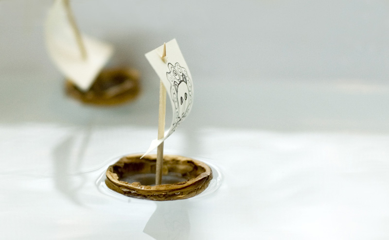 delightful: make walnut boats