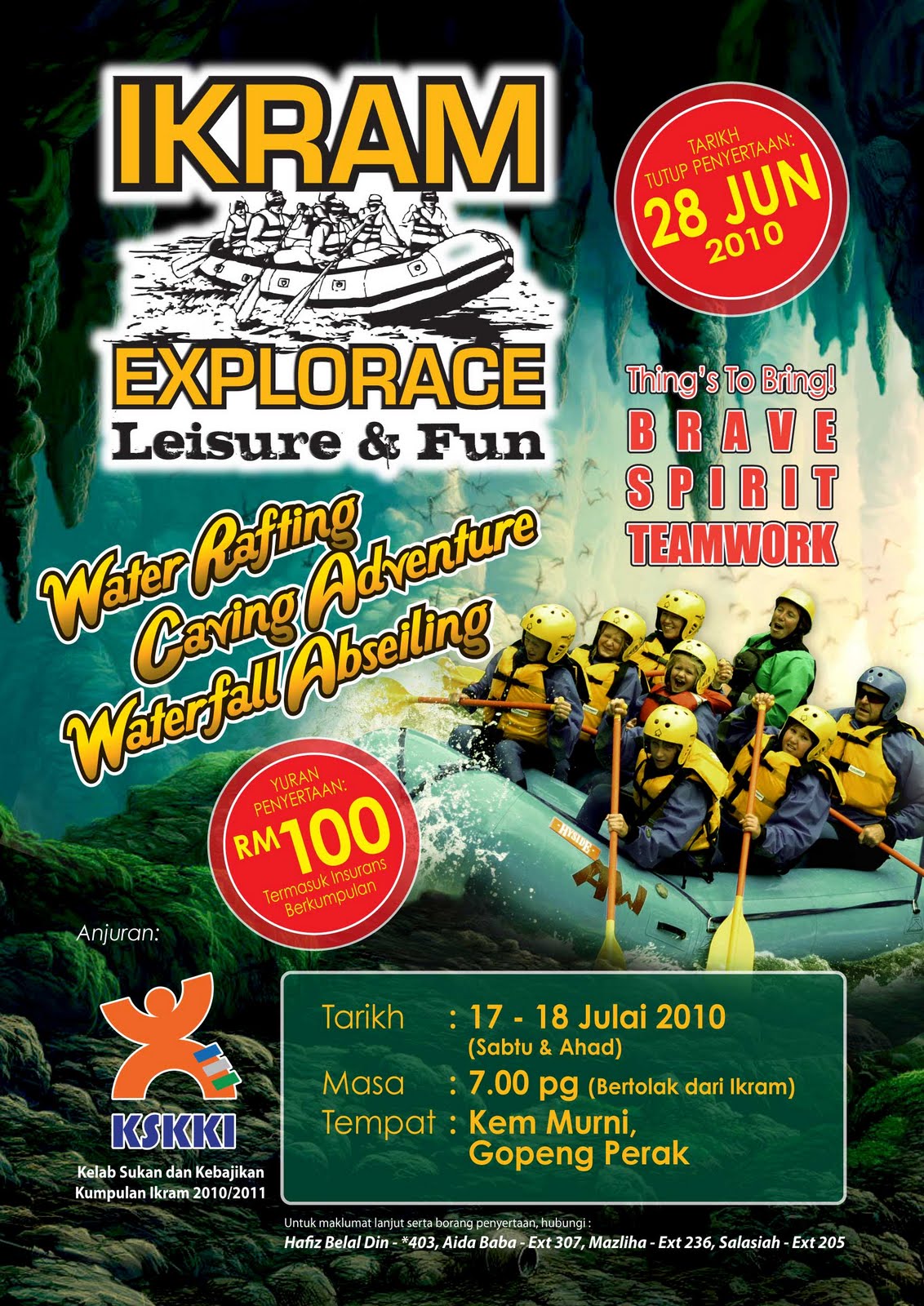 Kelab Sukan Dan Kebajikan Kumpulan Ikram: IKRAM Explorace - Leisure ...