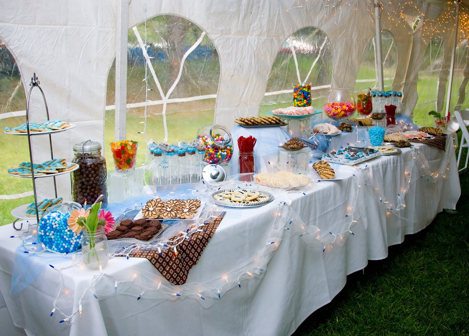 Occasional Cookies: Erin's Wedding Dessert Buffet