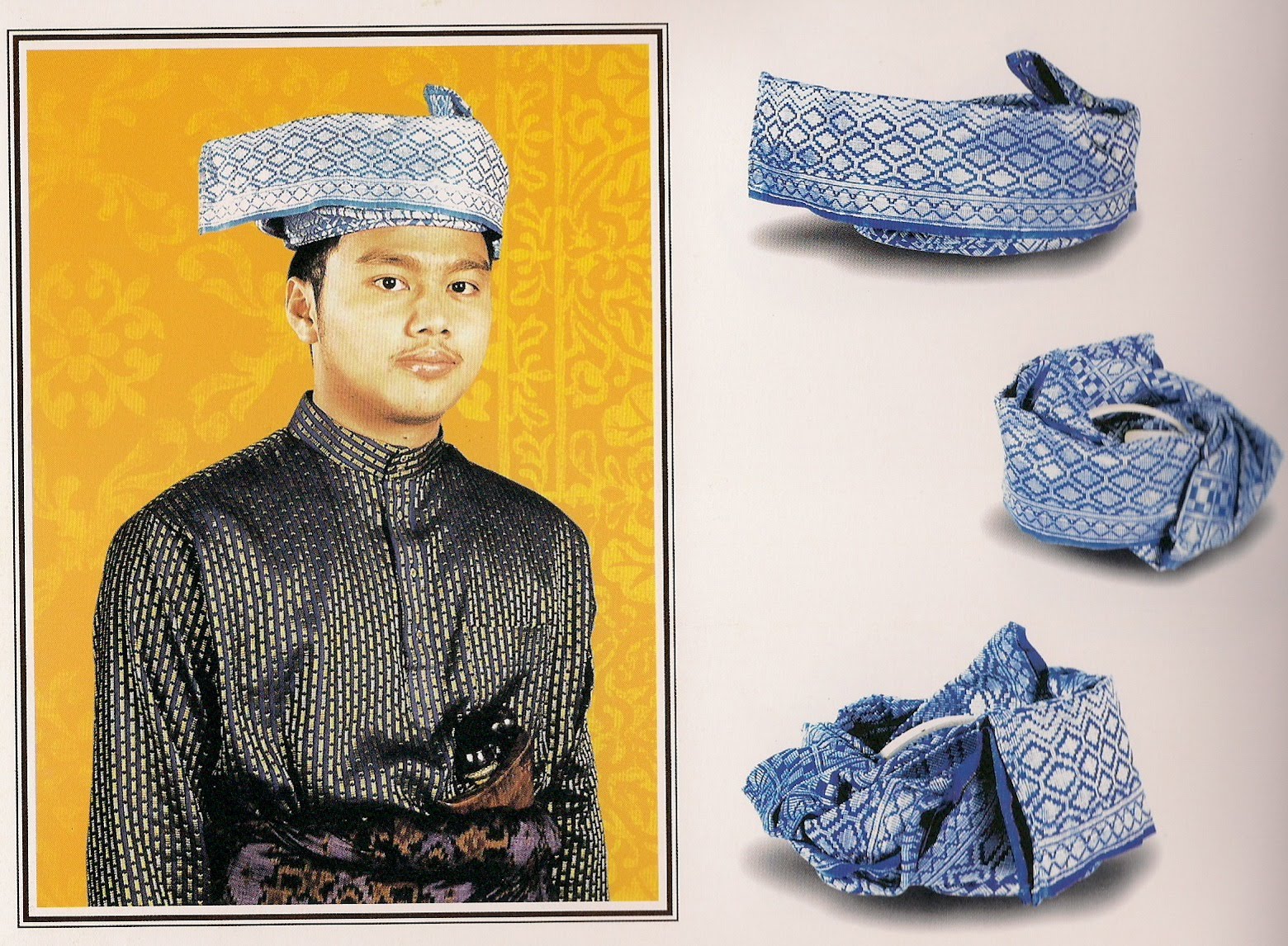 Destar Warisan Malaysia Koleksi Terpilih: Destar Negeri Sembilan Darul ...