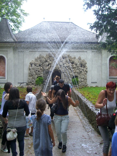 World's first splashpark/garden